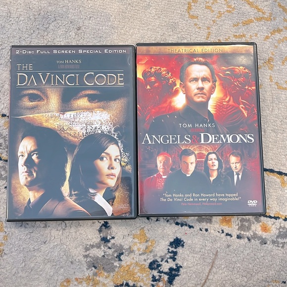 Media | Dan Brown The Da Vinci Code And Angels Demons | Poshmark